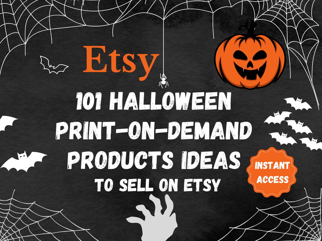 101 Halloween Print-on-demand Products Ideas That Sell Copy-ready Ideas ...