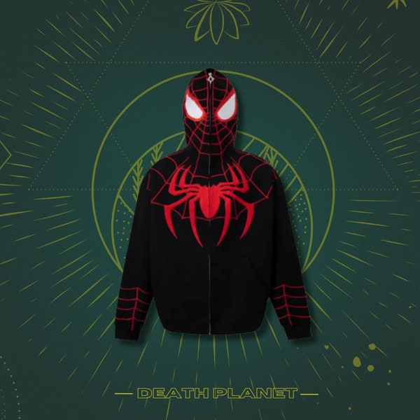 Spiderman Y2k Hoodie - Etsy