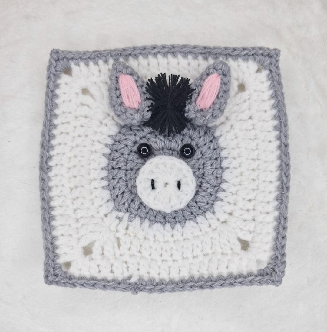 Dog Granny Square Crochet Pattern | PDF With Step-by-step Images ...