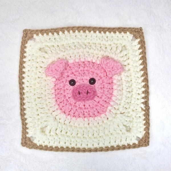 Crochet Pig Coasters - Etsy