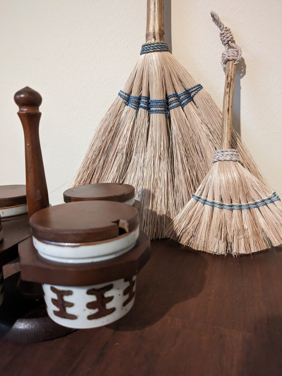Vintage Witch's Besom Handmade Broom Decorative Wall Hanging 1970s ...