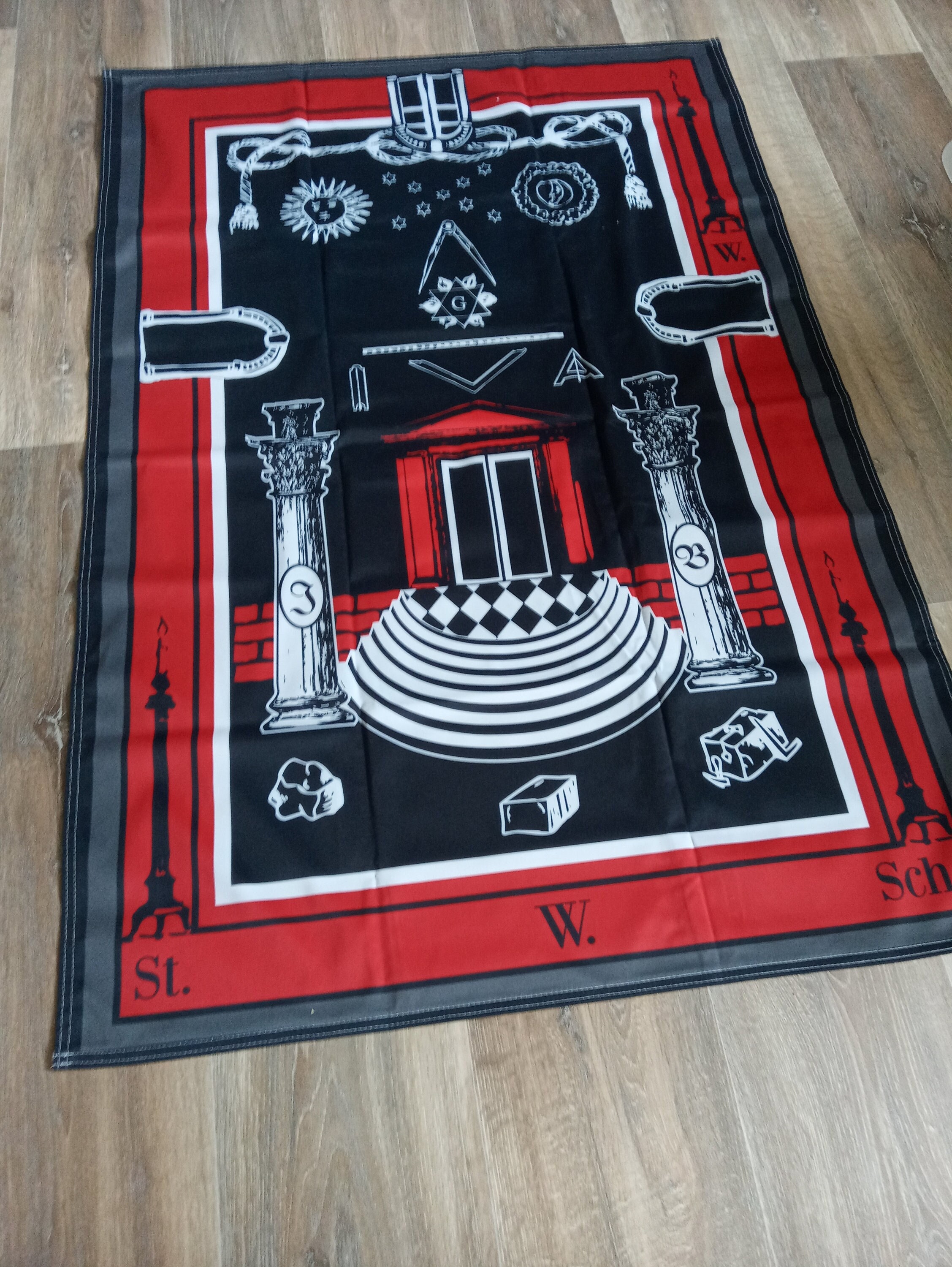 Ritual Supplies Masonic Work Carpet for the Masonic System of Strict ...