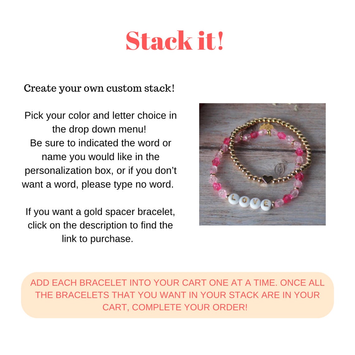 Cupid Roll-on Bracelet | Beaded Rope Bracelet | Valentines Bracelet - Etsy