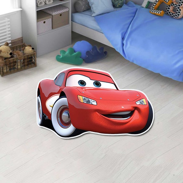 Lightning Mcqueen Rug - Etsy