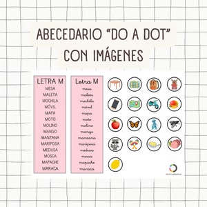 Do a Dot Alphabet With Images - Etsy