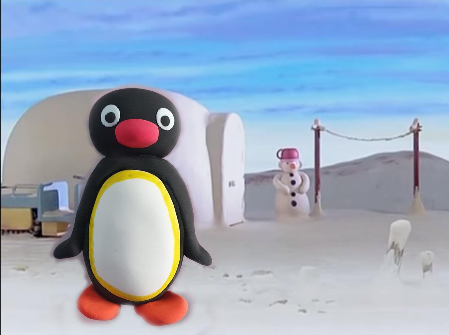 Polymer Clay Pingu - Etsy