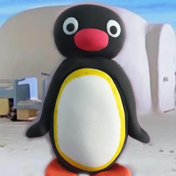 Pingu Plush - Etsy