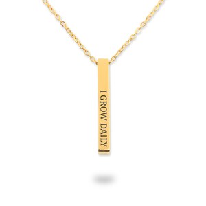 Self Development Jewelry | Personalized Necklaces | Inspirational Quote ...
