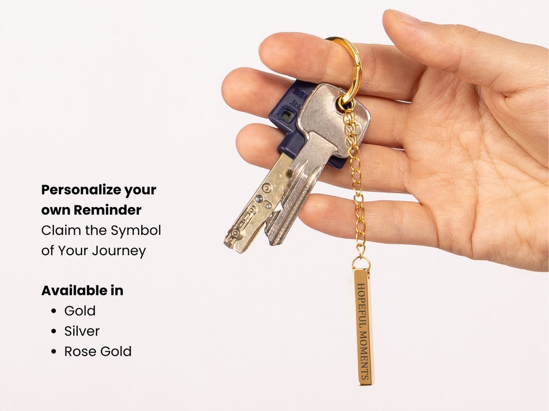 Affirmation Keychain | Growth Mindset | Customizable | Accessories ...