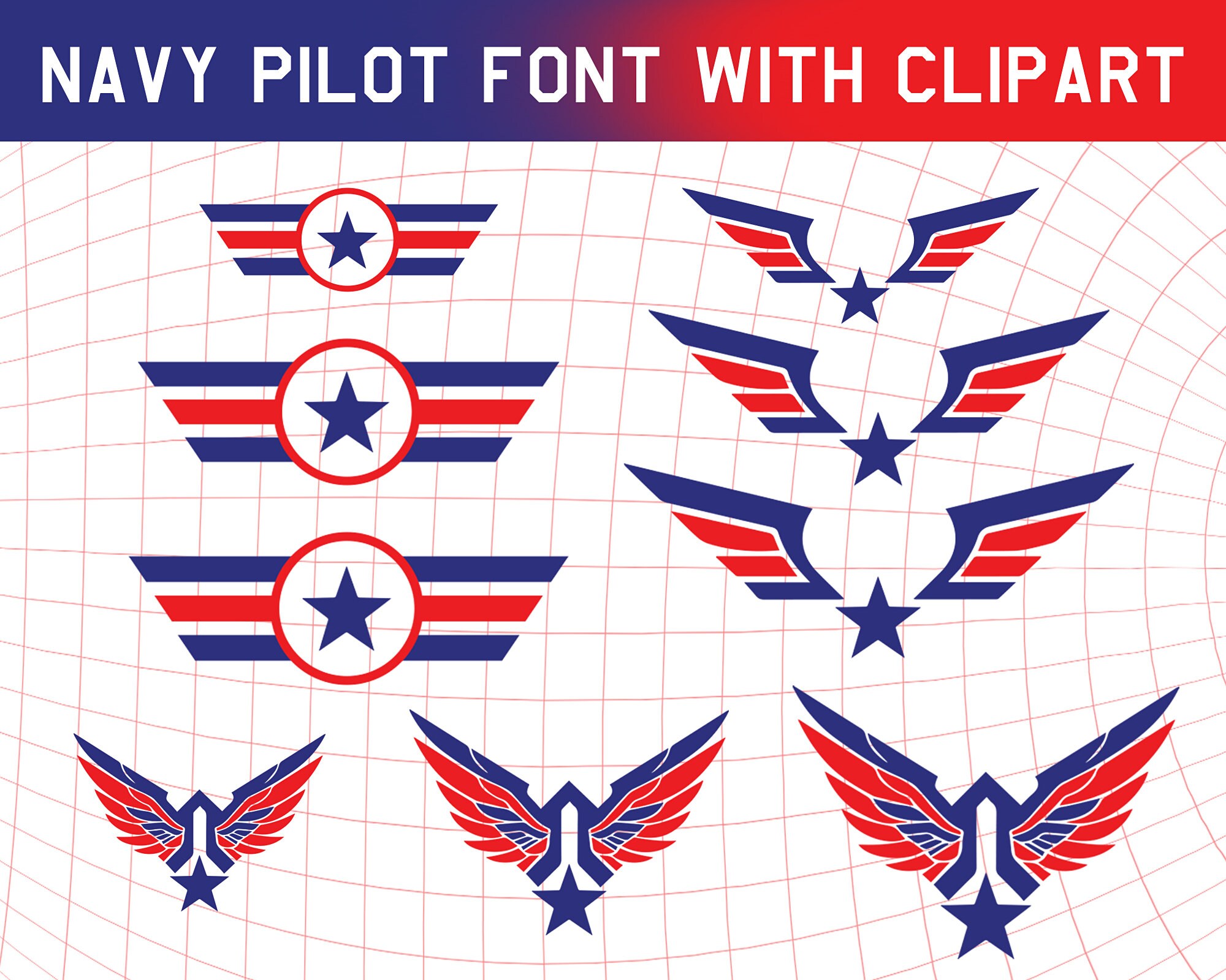 Fighter Pilot Alphabet Font Letters Svg Navy Strike Pilot - Etsy UK