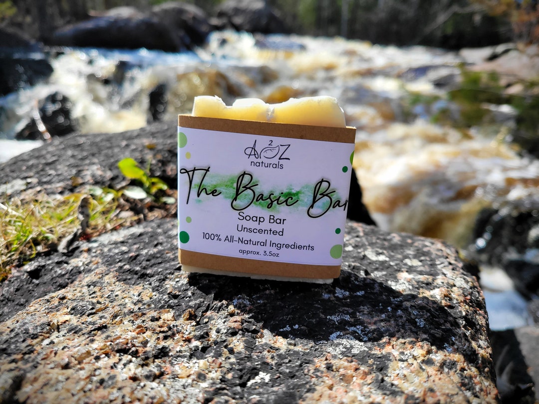 The Basic Bar | A2Z Naturals' Original All-natural Soap Bar for All ...