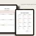 Productivity Planner Pages for Organisation Planner Inserts for Journal ...