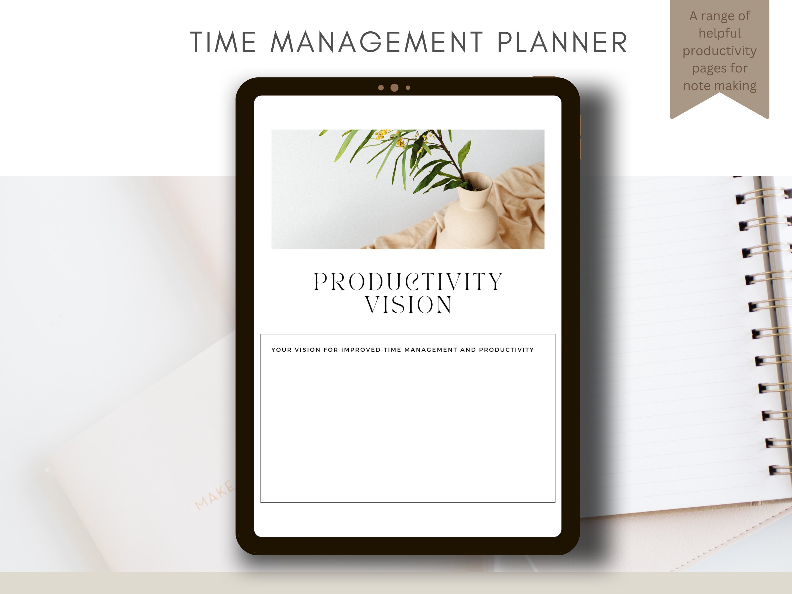 Time Management Binder Life Planner Ultimate Planner Bundle Printable ...
