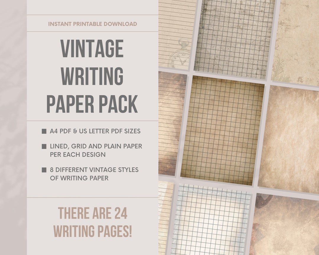 Writing Paper for Journaling Note Paper for Letter Writing Paper for ...