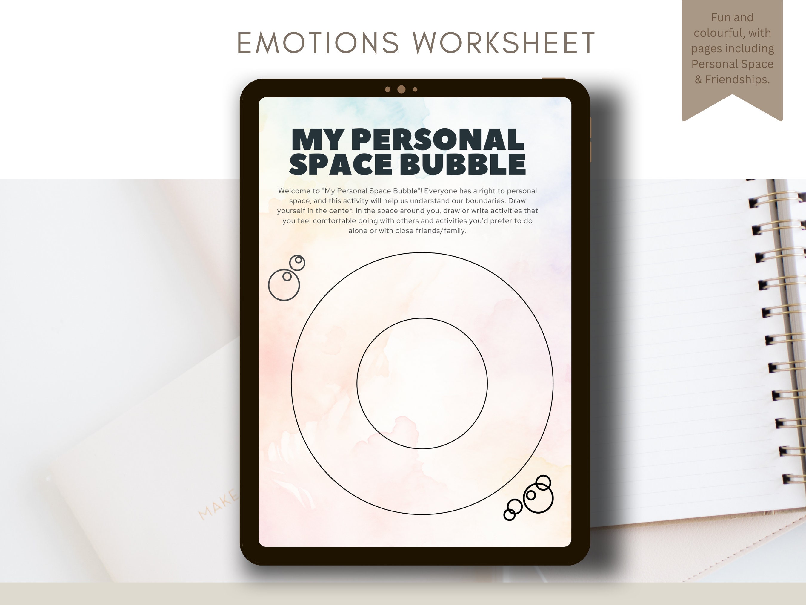 Kids Activity for Children Education Worksheet for Learning Emotional ...