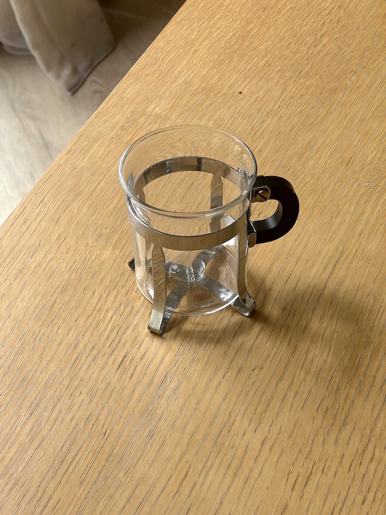 Bodum Glass Coffee Mugs, 80s Drinkware, Danish Design, Vintage Glass ...