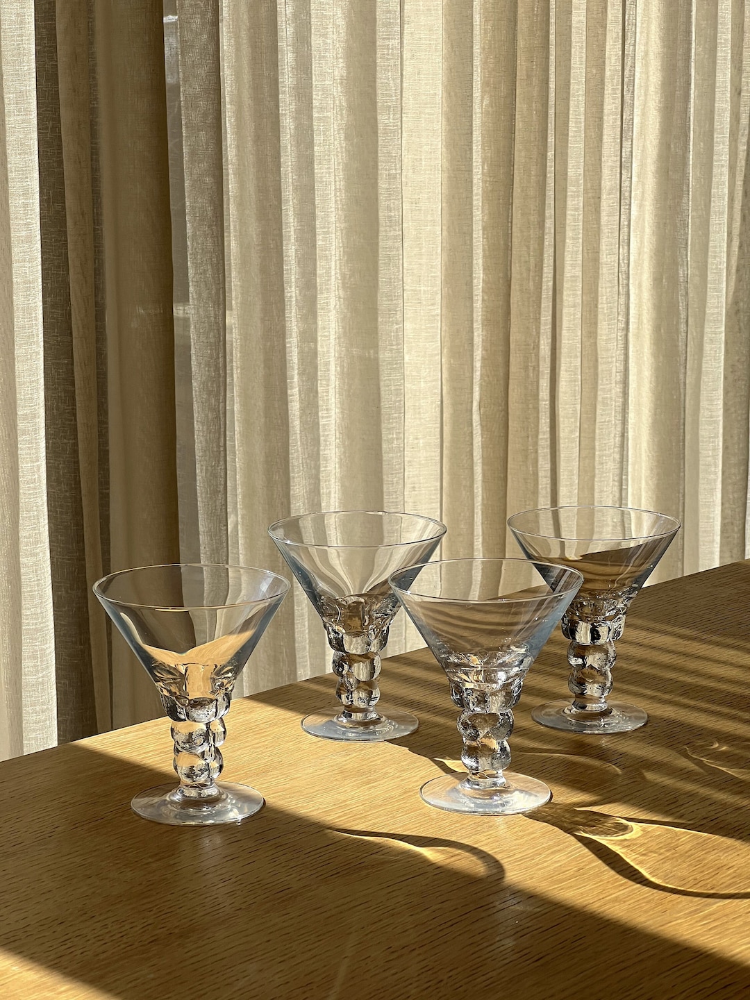 Vintage Rare Cocktail Glasses, Vintage Barware, Finnish Design Stemware ...