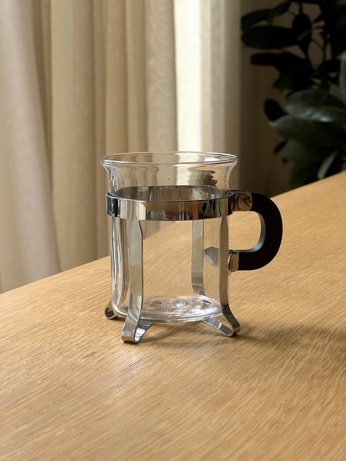 Bodum Glass Coffee Mugs, 80s Drinkware, Danish Design, Vintage Glass ...