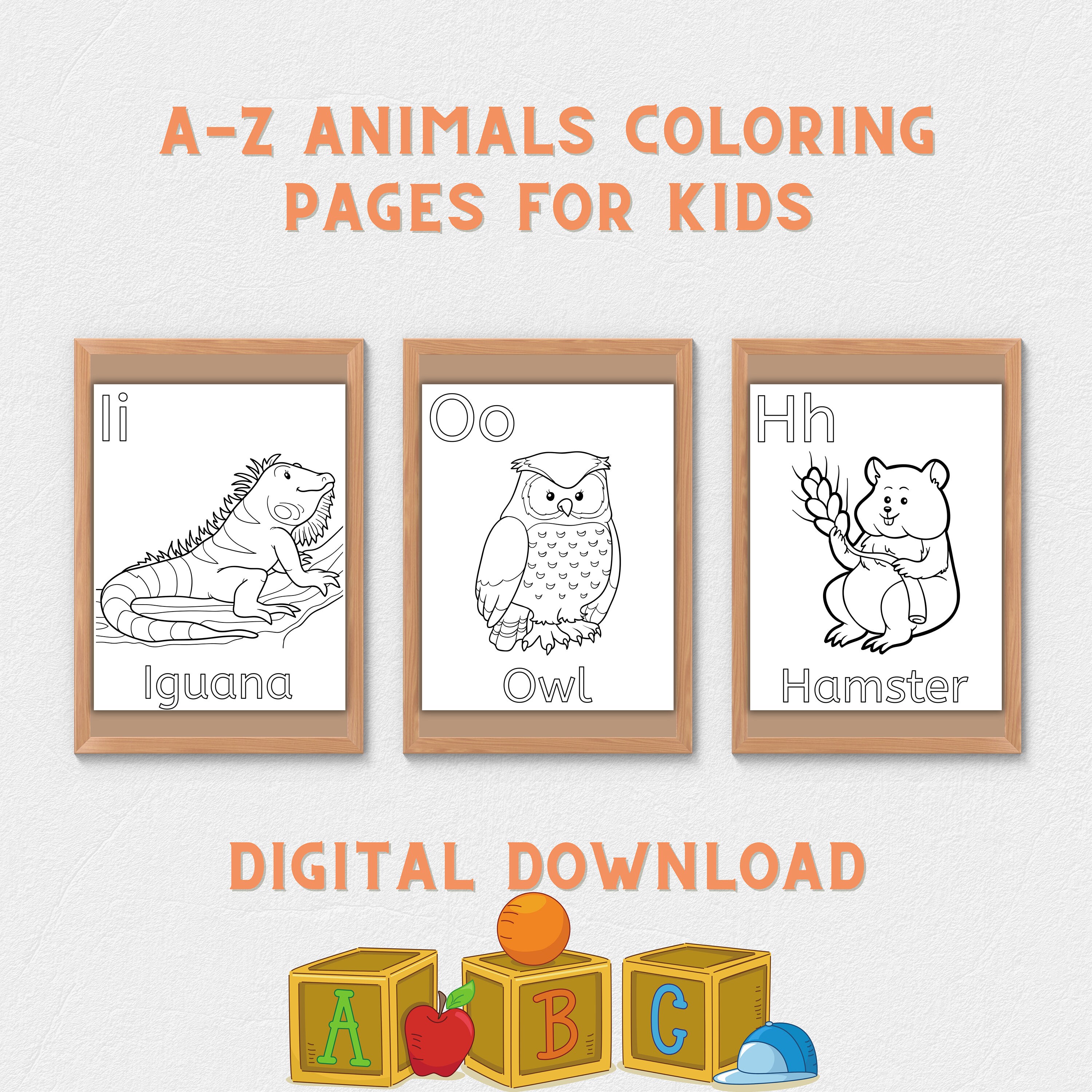 26 Alphabet Coloring Pages | Printable Alphabet for Kids | Alphabet ...