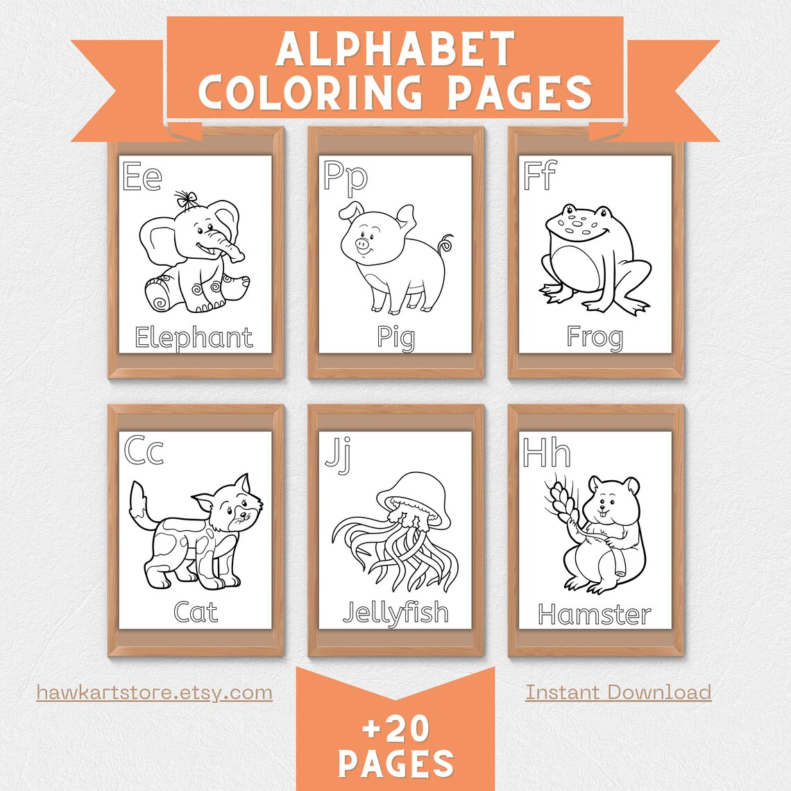 26 Alphabet Coloring Pages | Printable Alphabet for Kids | Alphabet ...
