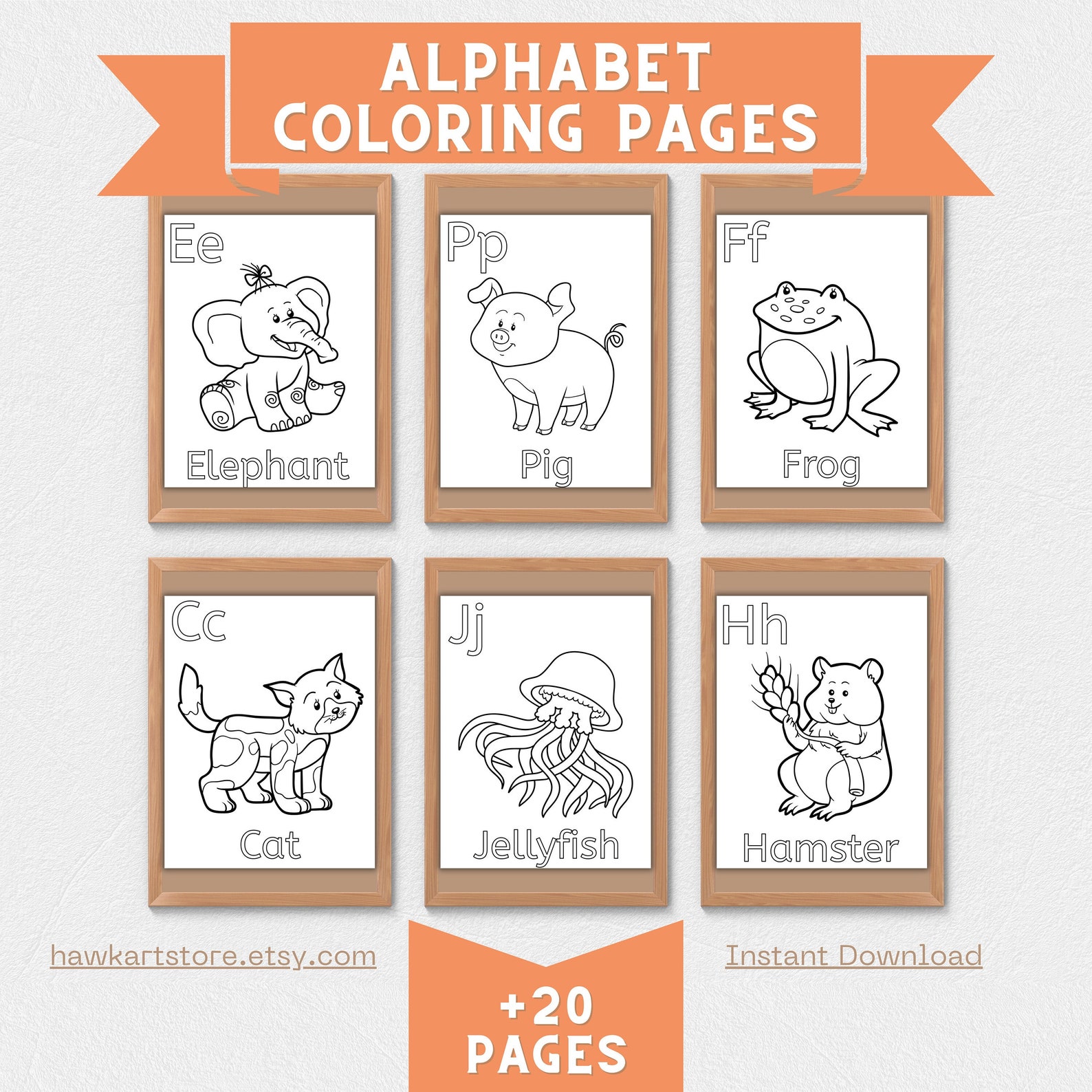 26 Alphabet Coloring Pages | Printable Alphabet for Kids | Alphabet ...