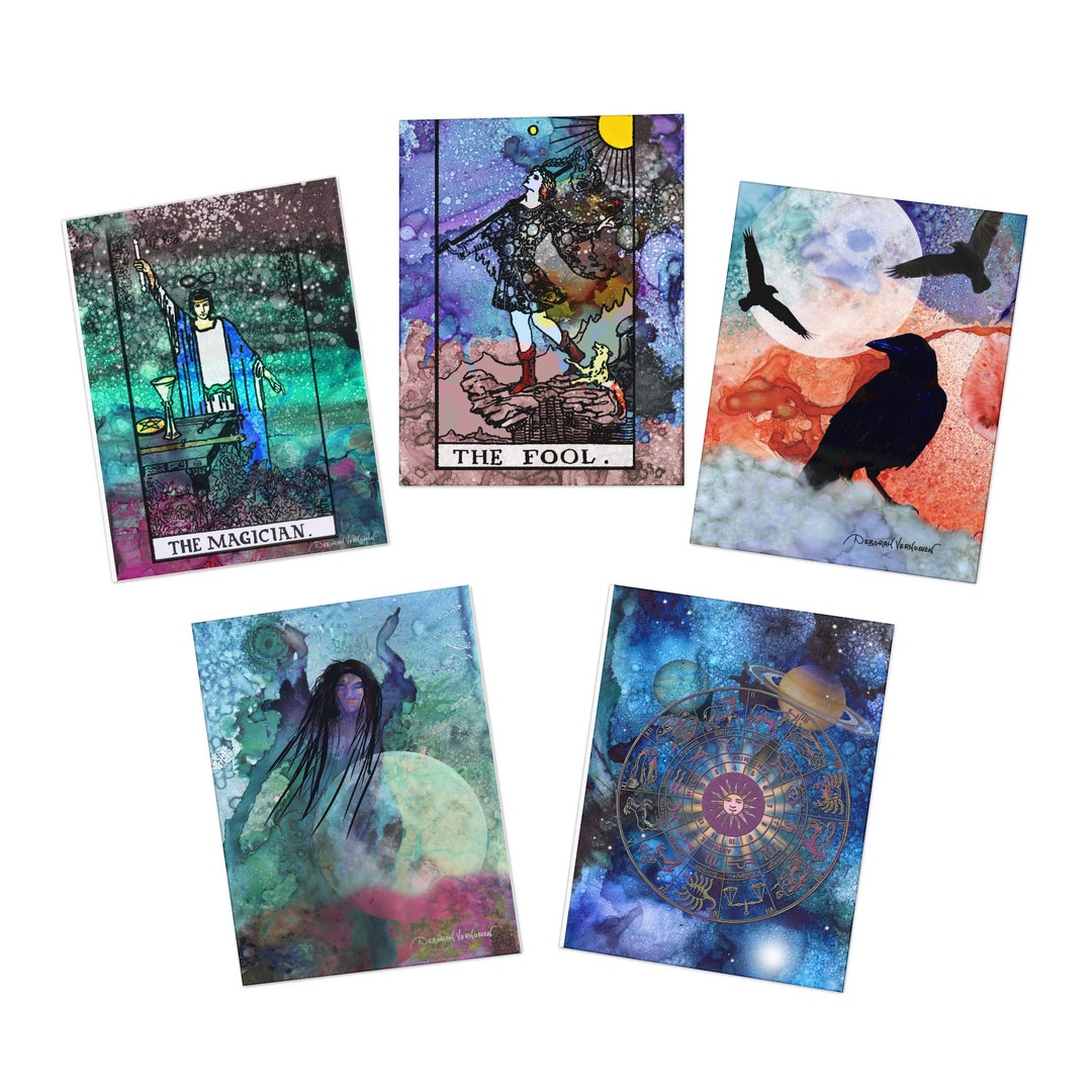 Metaphysical Card Selection (5-pack) - Etsy