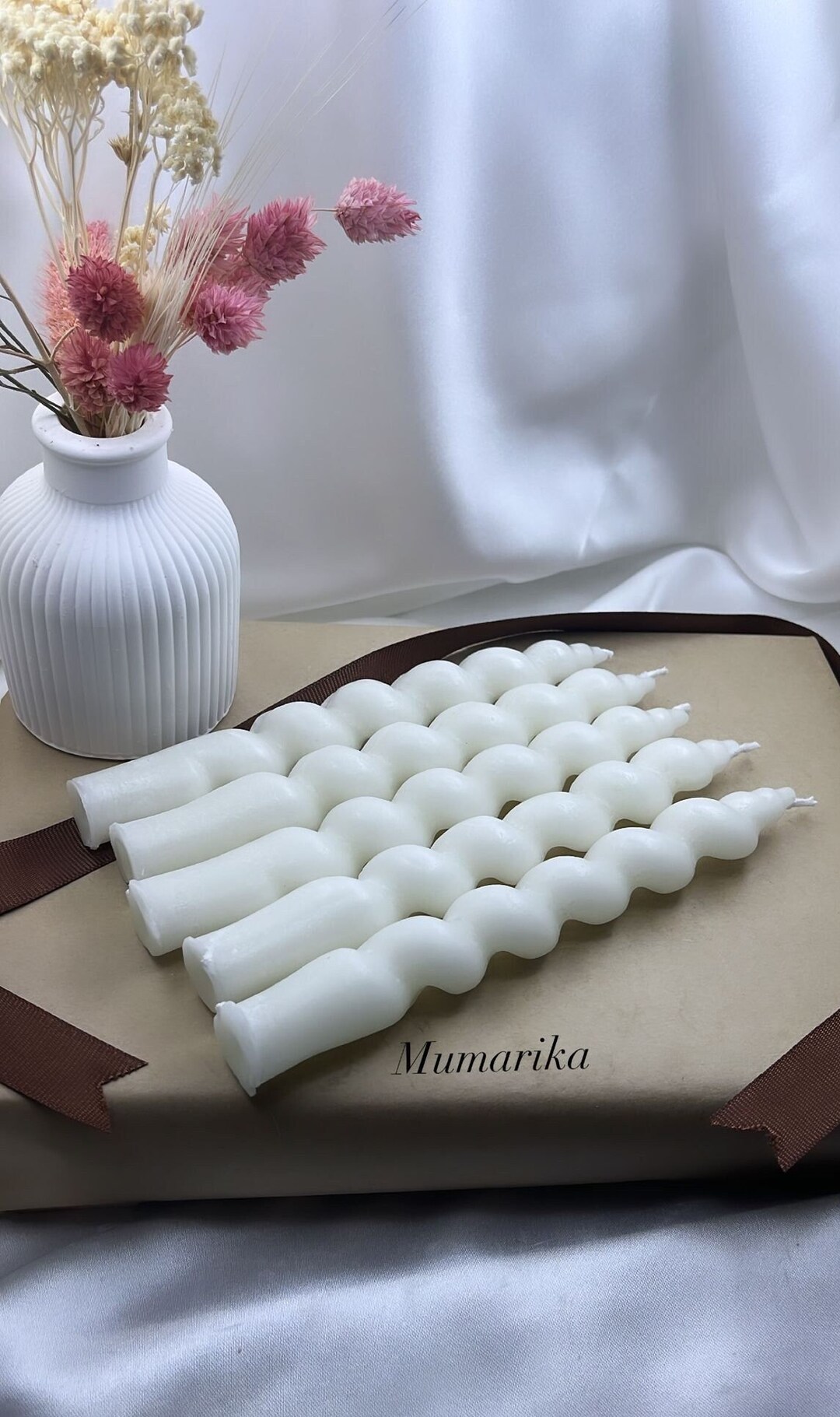 Candlestick Twist Candle - Etsy