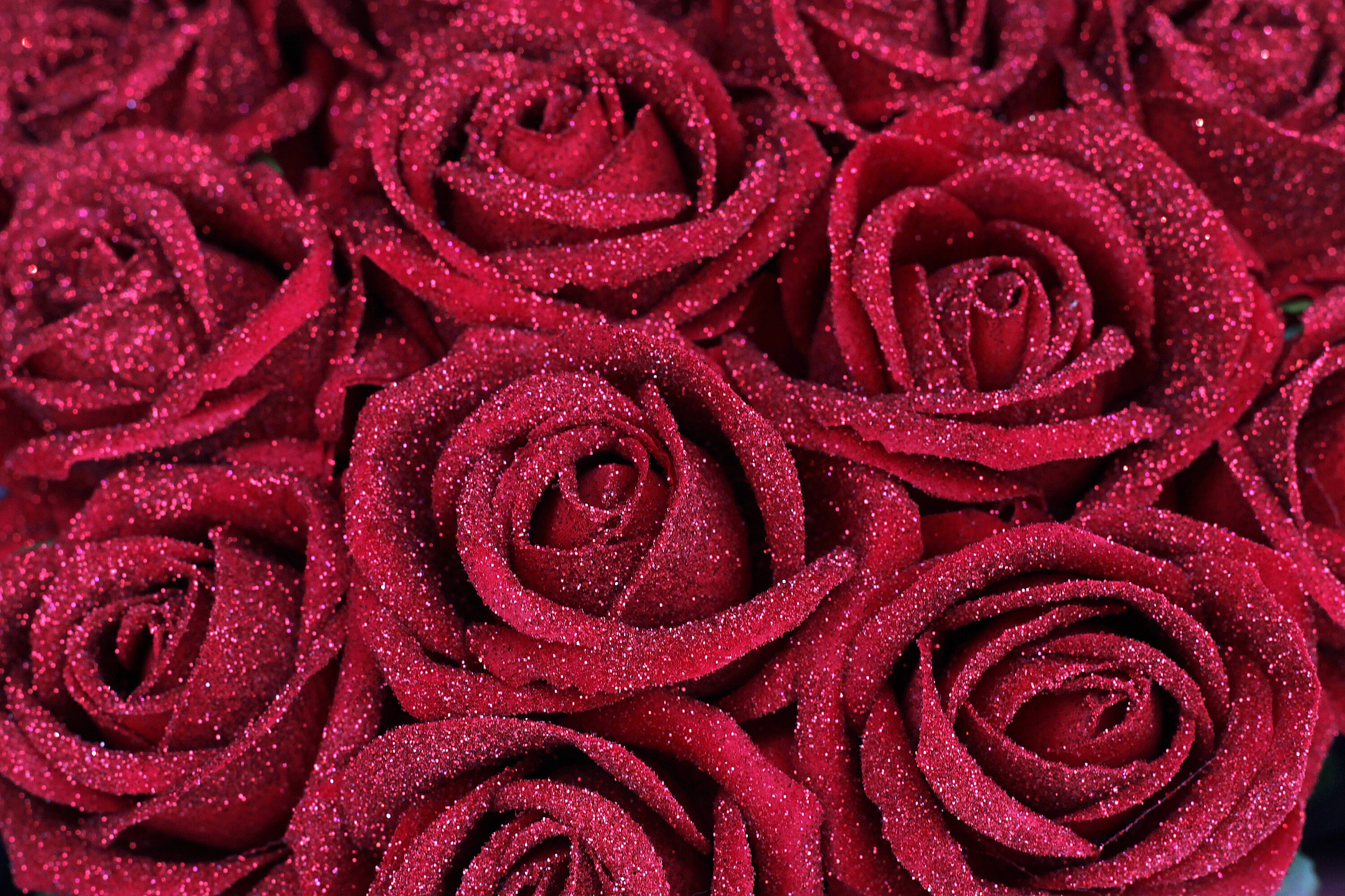 Eternal Glitter Rose Bouquet Anniversary Birthday Wedding Proposal Gift ...