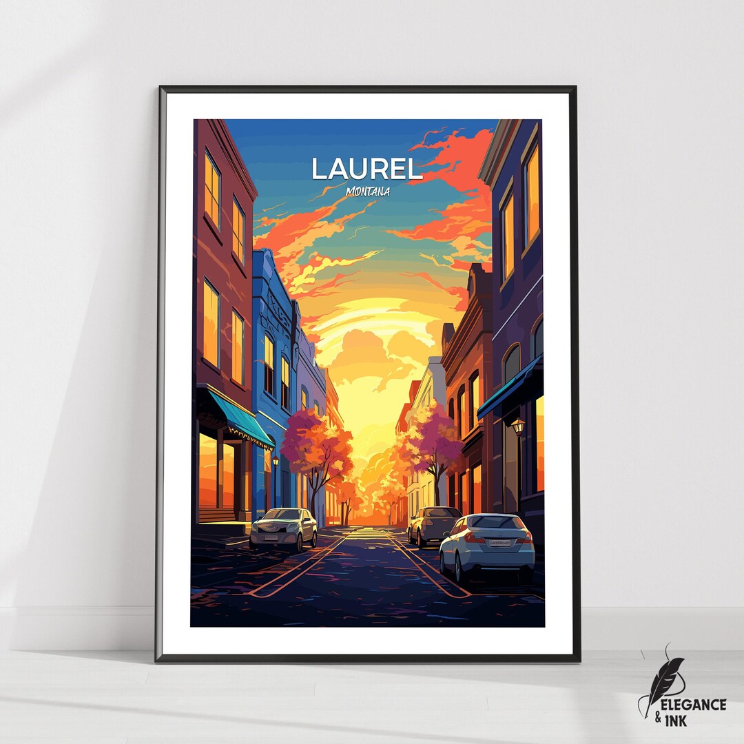 Laurel Print|laurel Travel Poster|laurel Artwork|laurel Canvas|laurel ...