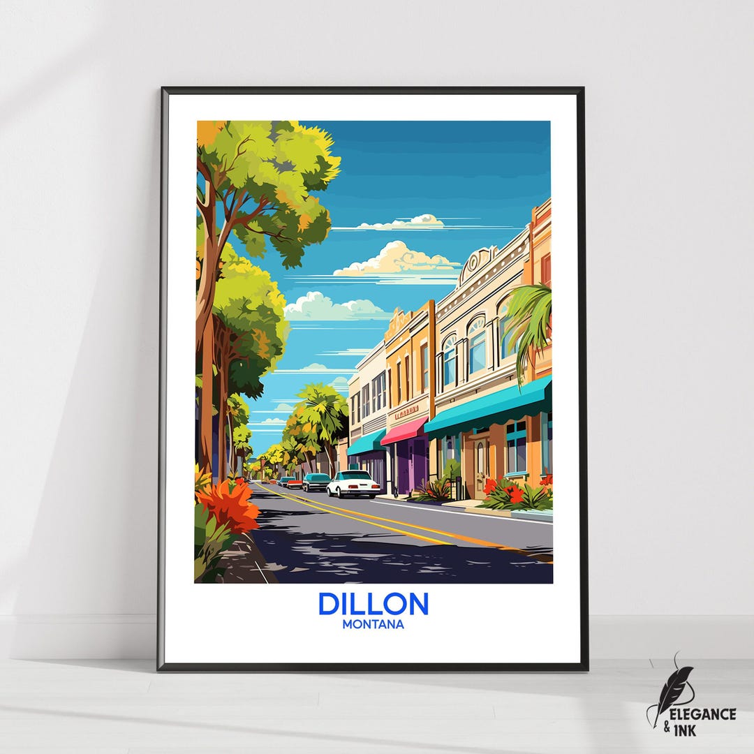 Dillon Poster|dillon Travel Print|dillon Wall Art|dillon Wall Decor ...