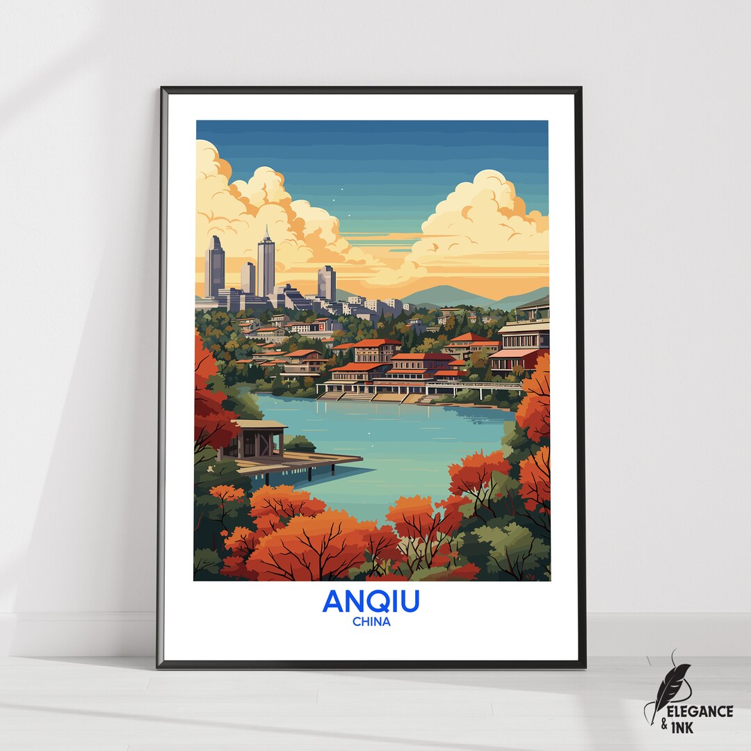 Anqiu Wall Hanging Poster,anqiu Flat Vector Illustration Canvas,anqiu ...