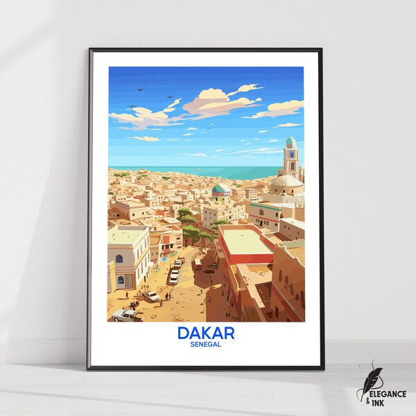 Dakar Poster - Etsy
