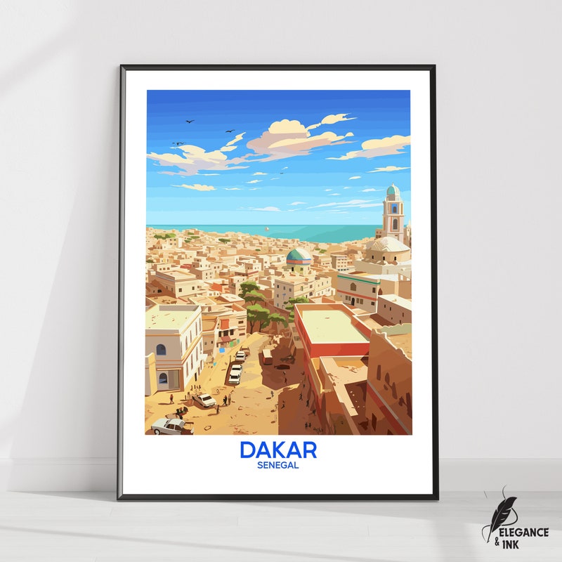 Dakar Poster - Etsy