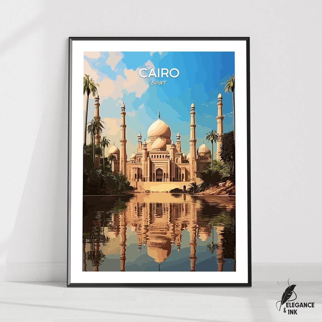 Cairo Print|cairo Travel Poster|cairo Artwork|cairo Canvas|cairo ...