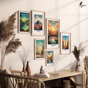 Beiliu Travel Print Wall Art,beiliu Minimalist Painting Art,beiliu ...