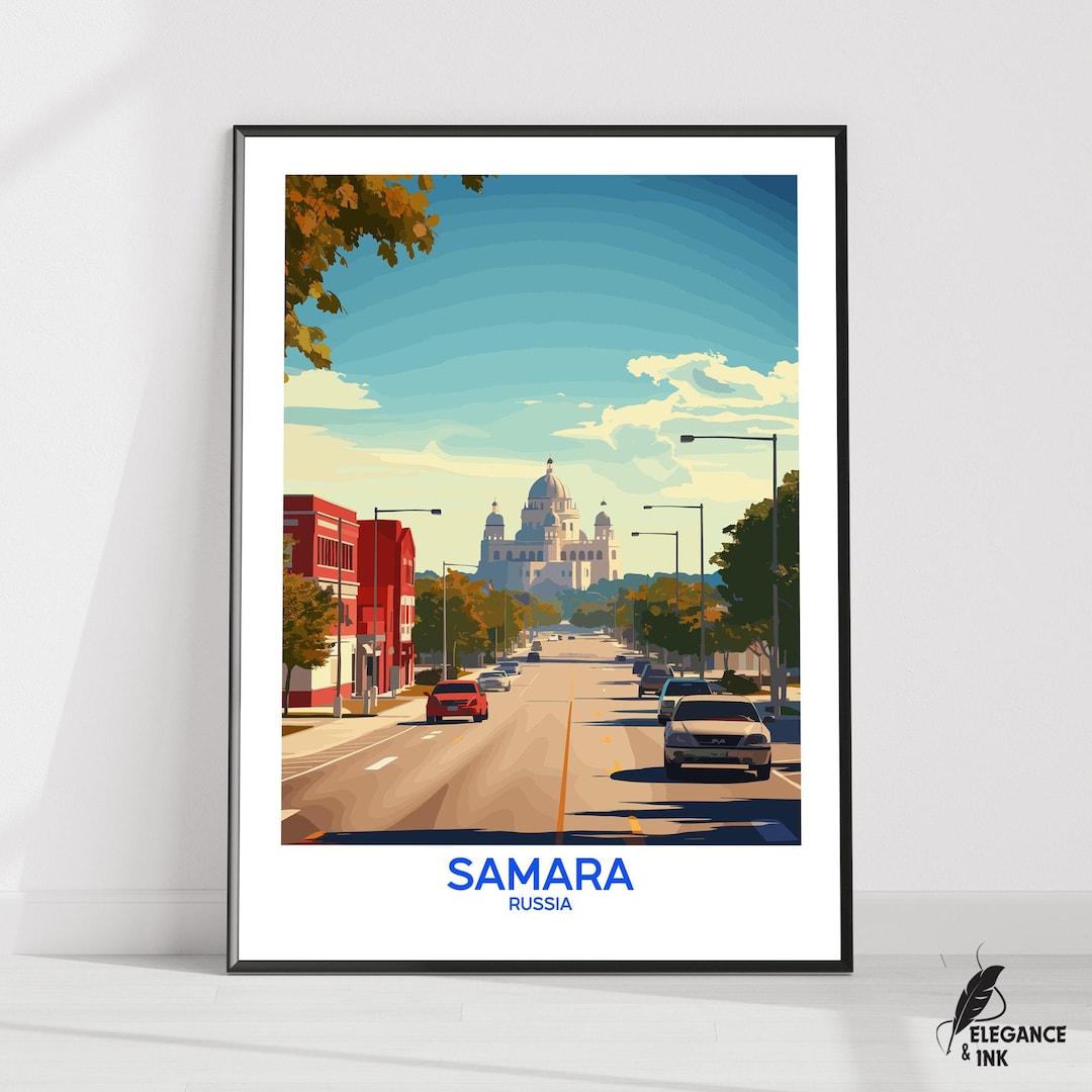 Samara Poster|samara Travel Print|samara Wall Art|samara Wall Decor ...