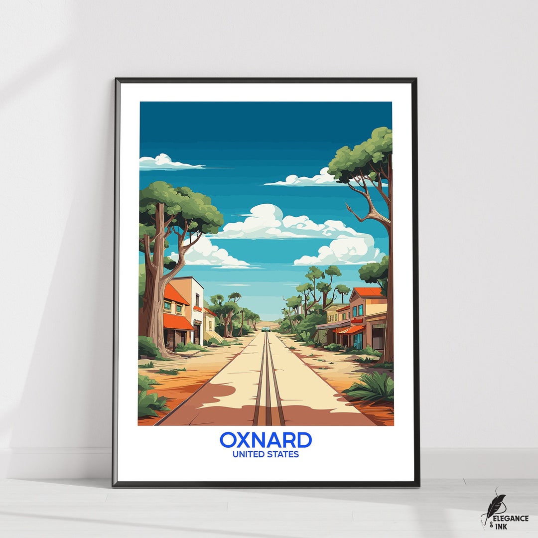 Oxnard Posteroxnard Wall Artoxnard Wall Decoroxnard Travel ...