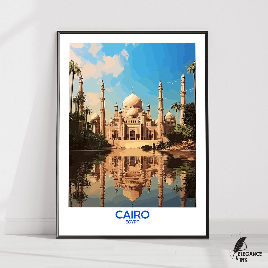 Cairo Poster|cairo Travel Print|cairo Wall Art|cairo Wall Decor|cairo ...