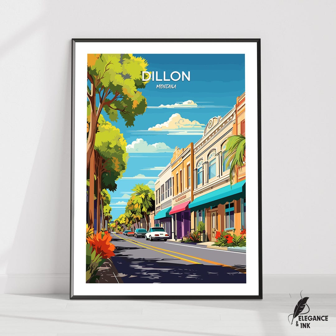 Dillon Print|dillon Travel Poster|dillon Artwork|dillon Canvas|dillon ...