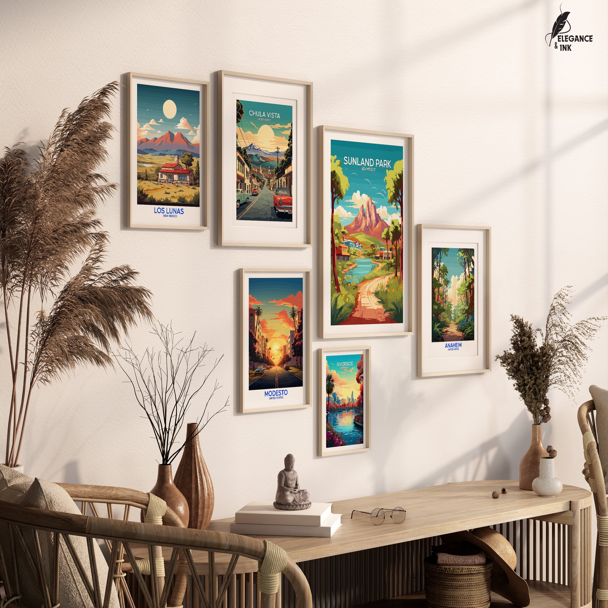 Kanto Wall Hanging Poster,kanto Flat Vector Illustration Canvas,japan ...