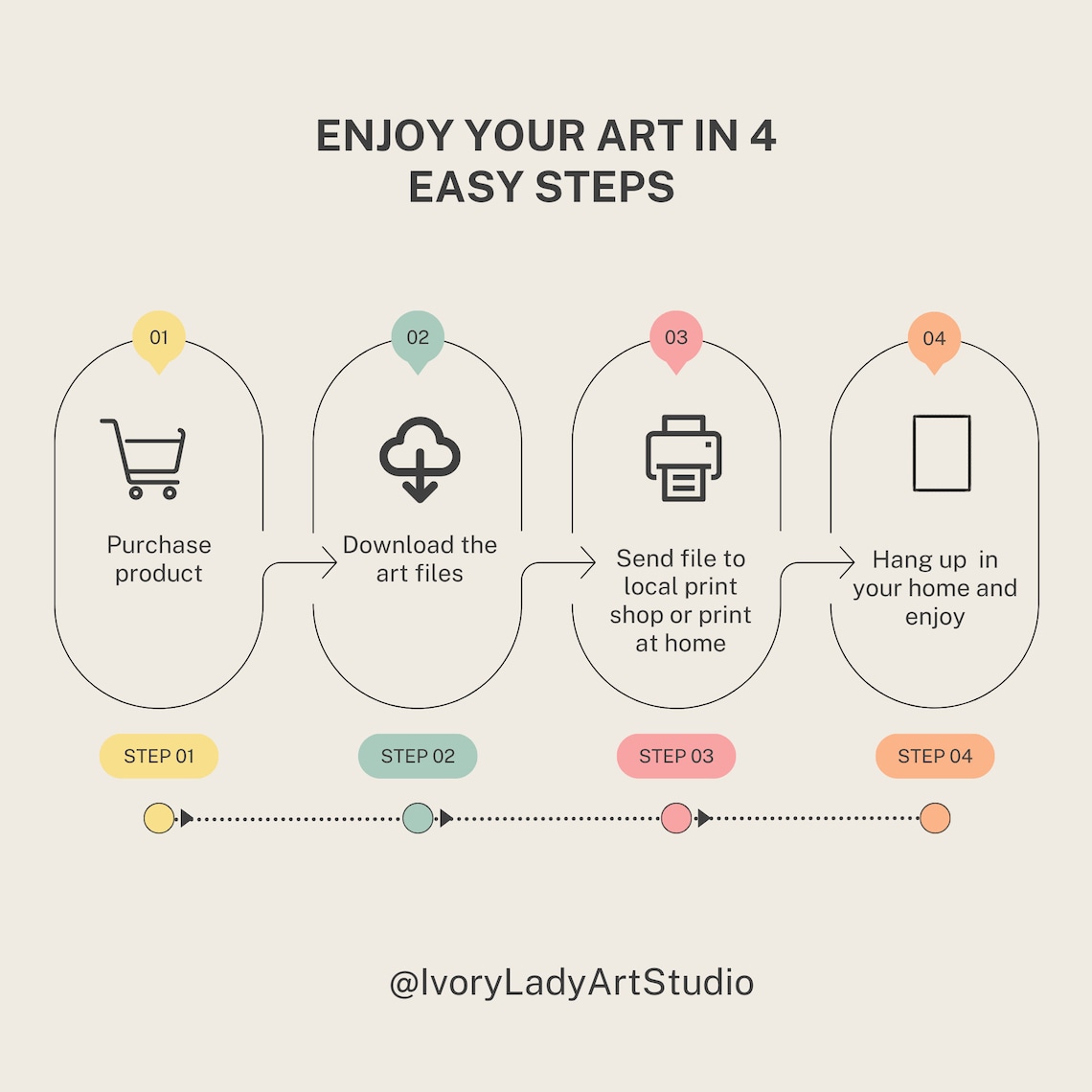 Peach Print Wall Art, French Art Print, Peach Print, Colorful Prints ...