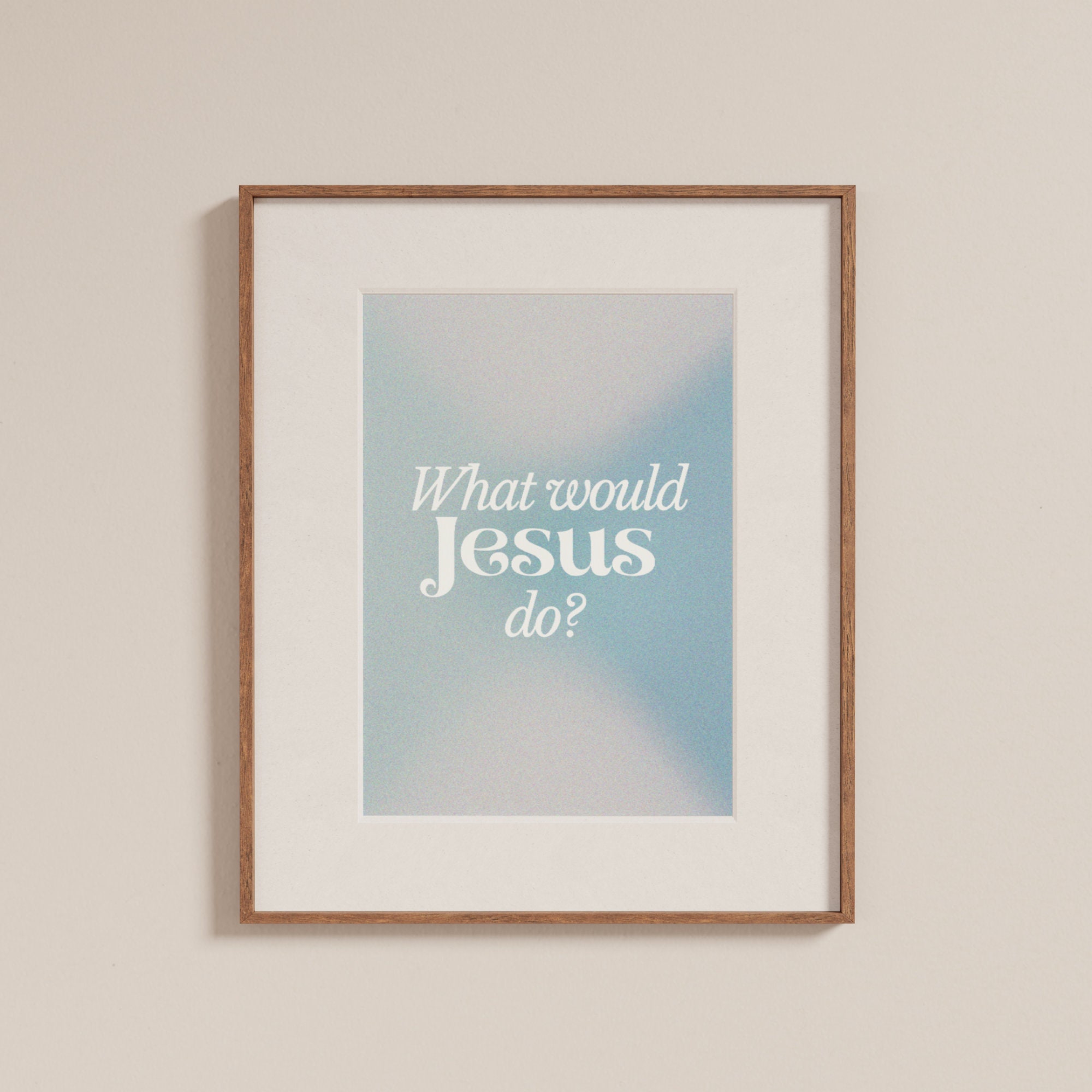 Set of 3 Inspirational Christian Wall Art Print Faith Quote Triptych ...