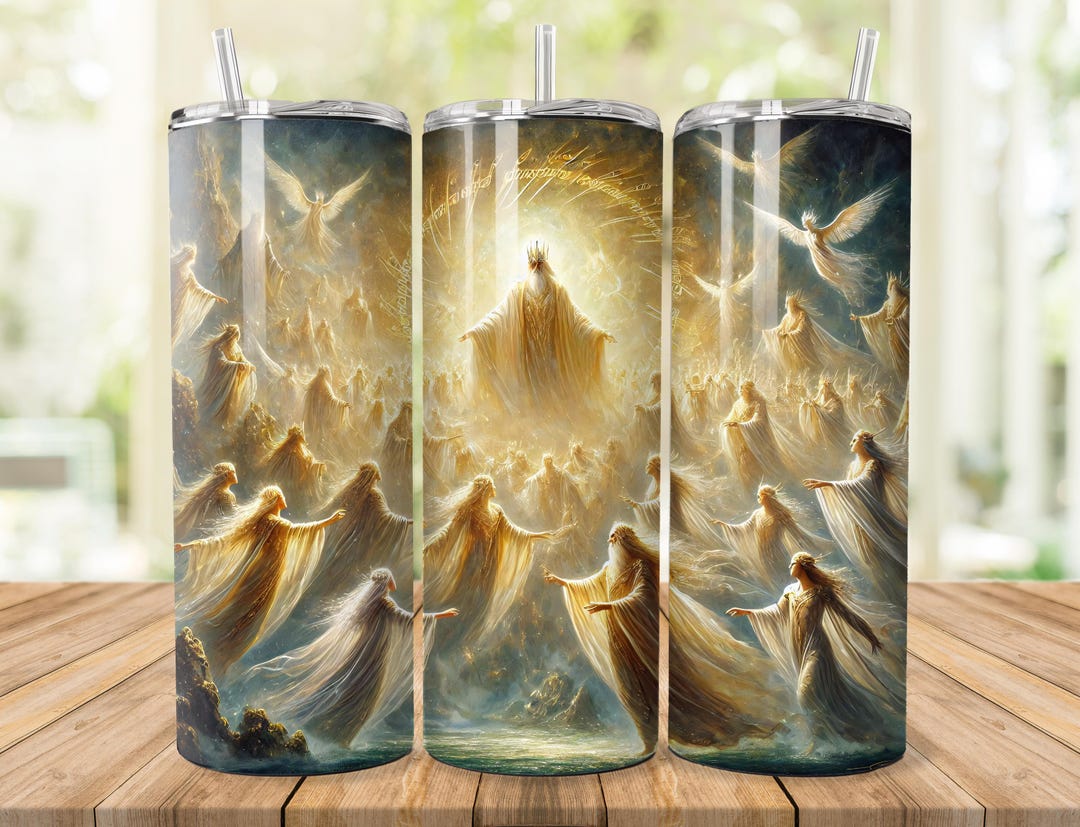 Fantasy World Song of the Gods Tumbler Wrap, 20 Oz 30 Oz Skinny Tumbler ...