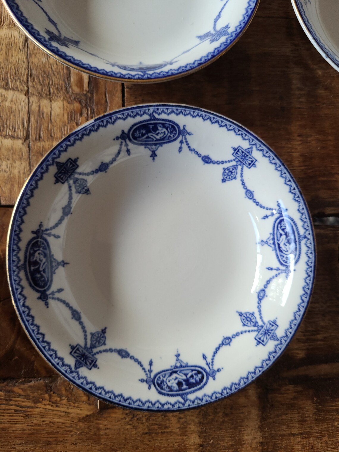 Furnivals. Naples Patter . 4 Bowls. 1910 To12 - Etsy