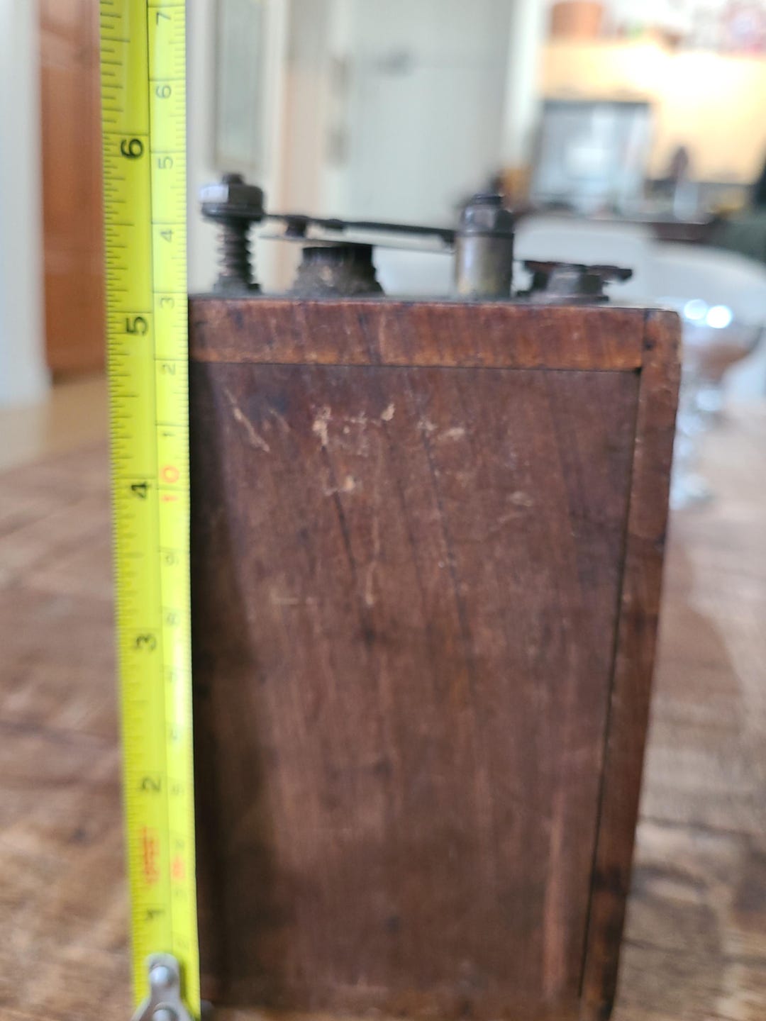 Antique Ford Model T Ignition Coil, Battery, Wood Cased, Dove Tailed ...