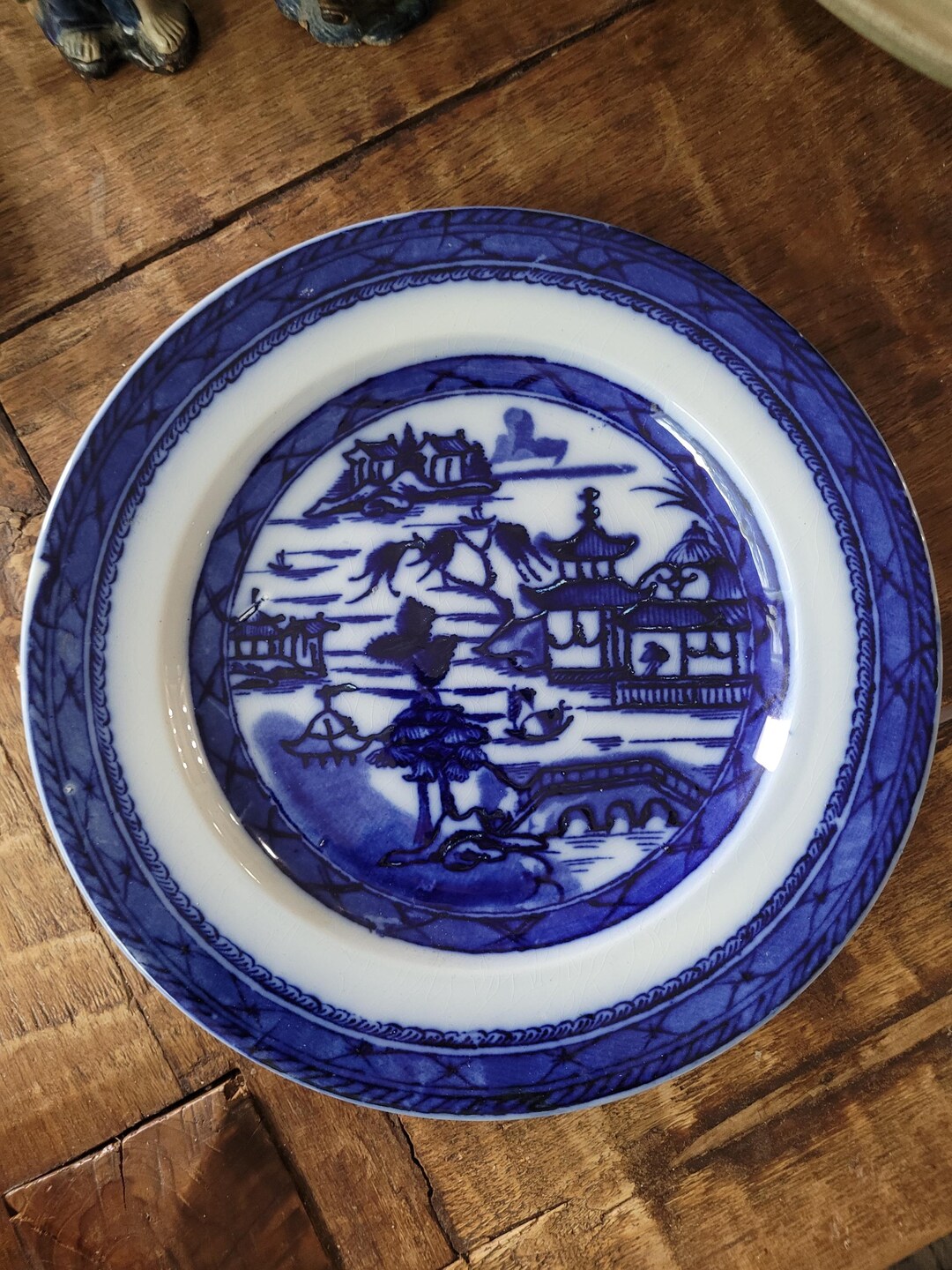 Ashworth Blue Willow or Canton Pattern. Flow Ware - Etsy