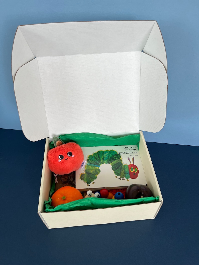 The Very Hungry Caterpillar Book Box With Accessories - Etsy