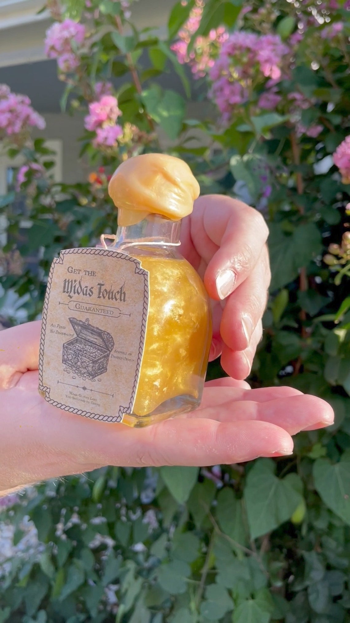 Midas Touch Color Changing Potion Clear/gold Cosplay Accessory Decor ...