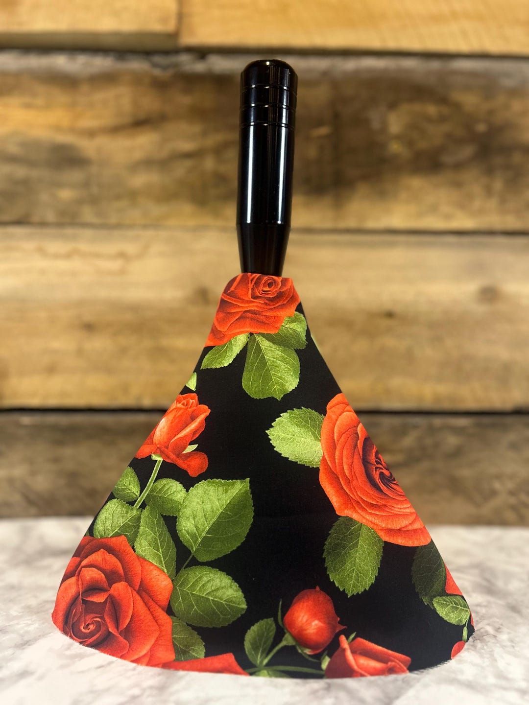 Black Roses Shift Boot - Etsy