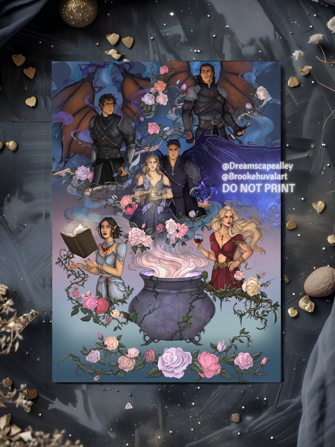 The Inner Circle Acotar Series Rhysand, Feyre, Cassian, Azriel, Morgana ...